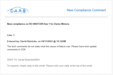 CARS Email | Automotive Warranty Network INC